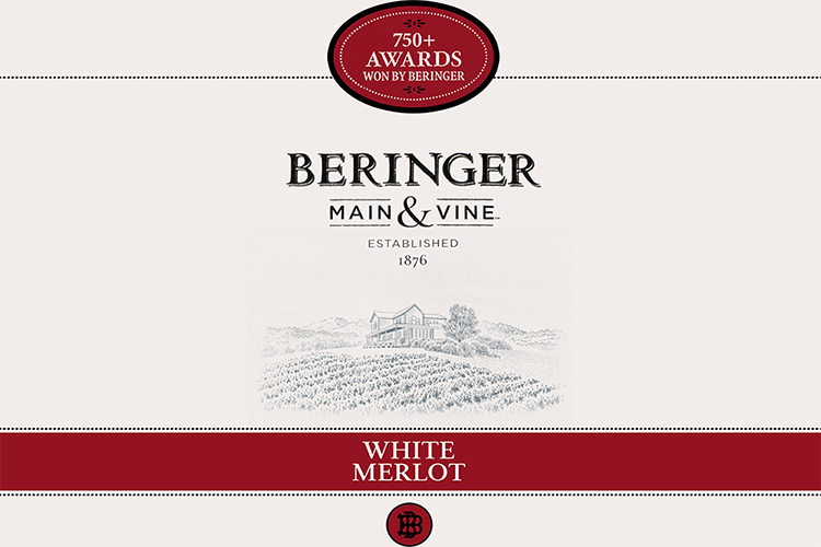 Beringer Main & Vine, White Merlot, Merlot, California